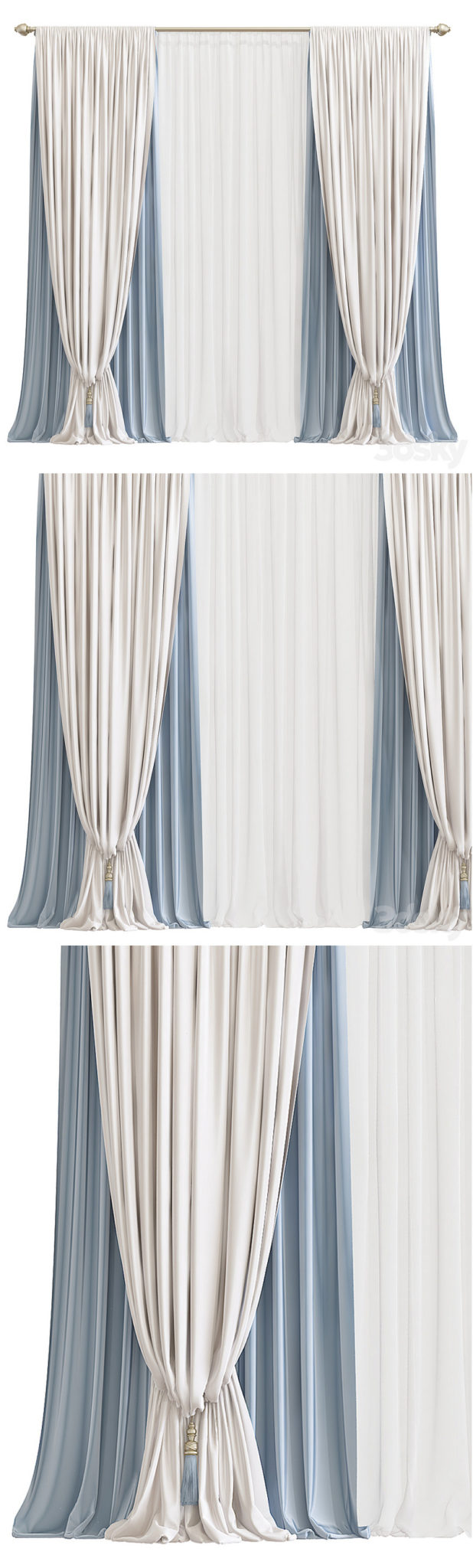 Desire FX 3d models | Curtain 860 – 3D Model