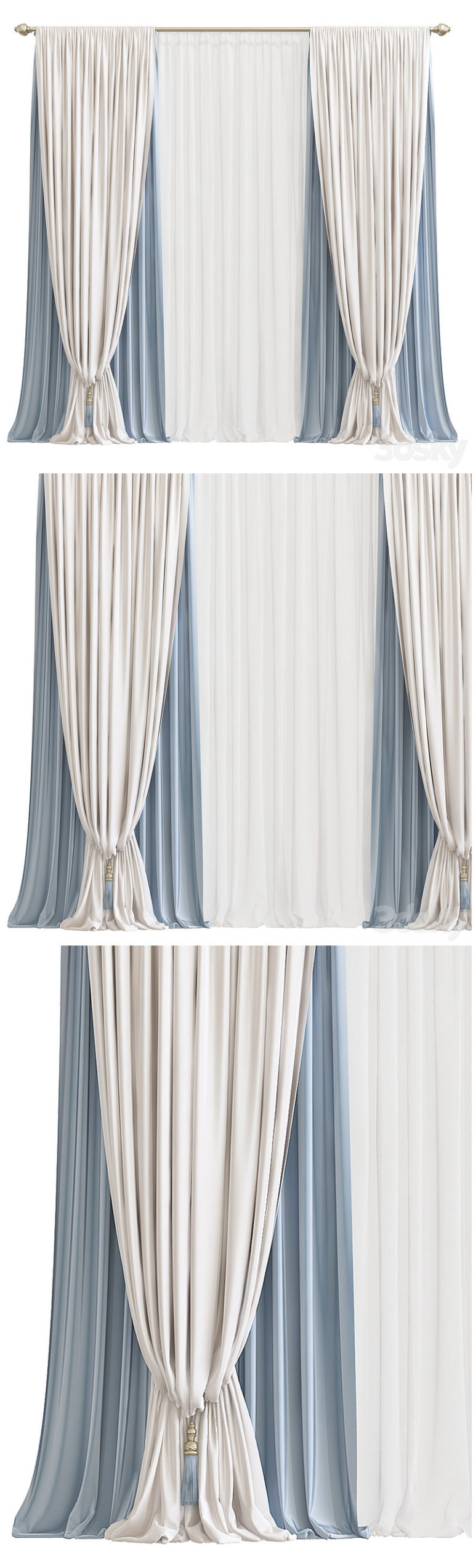 Desire FX 3d models | Curtain 860 – 3D Model