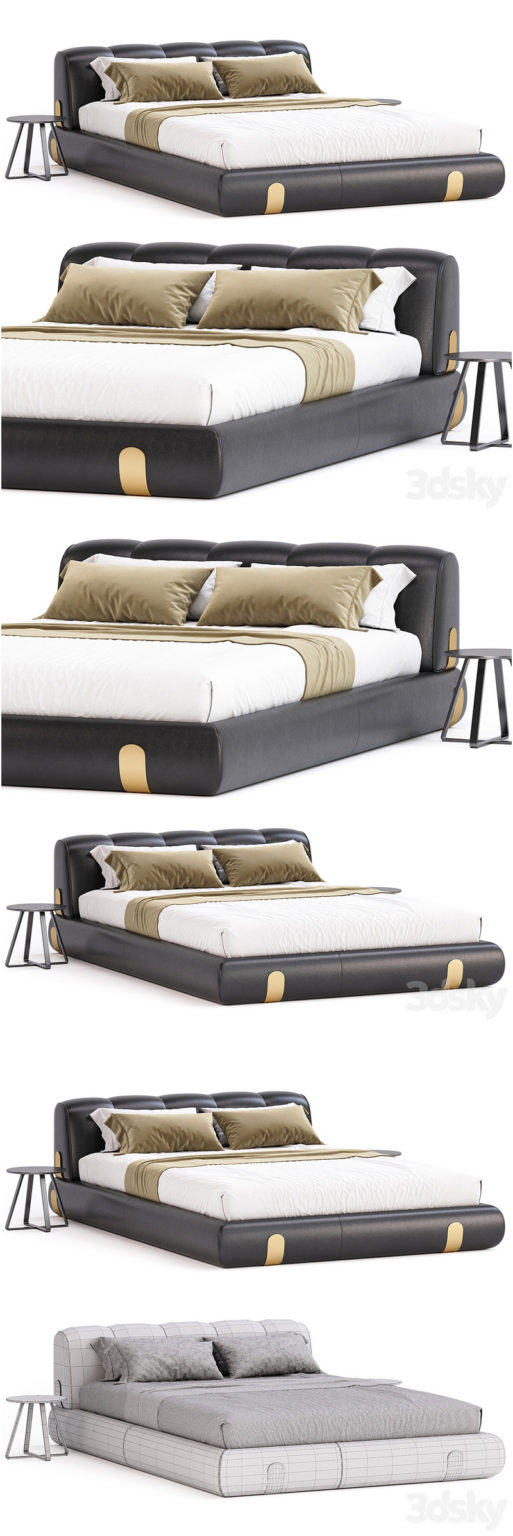 Desire FX 3d models | Dune bed by shake design – 3D Model