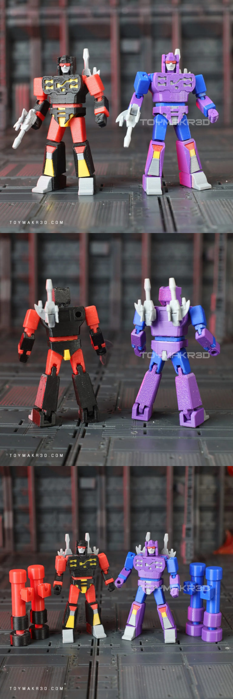 Desire FX 3d models | G1 Transformers Rumble and Frenzy – 3D Print Model