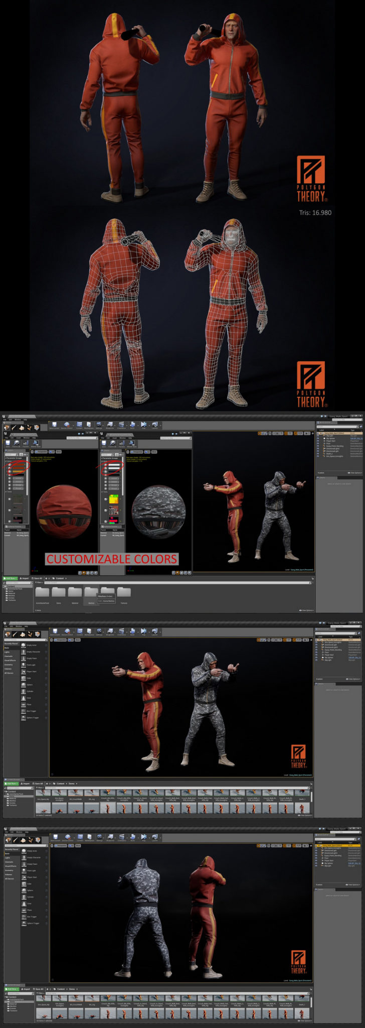 Desire FX 3d models | Gang Character