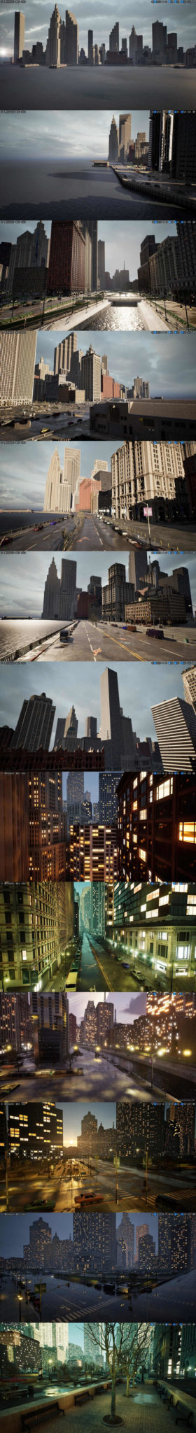 Desire FX 3d models | Interactive Procedural City Generator