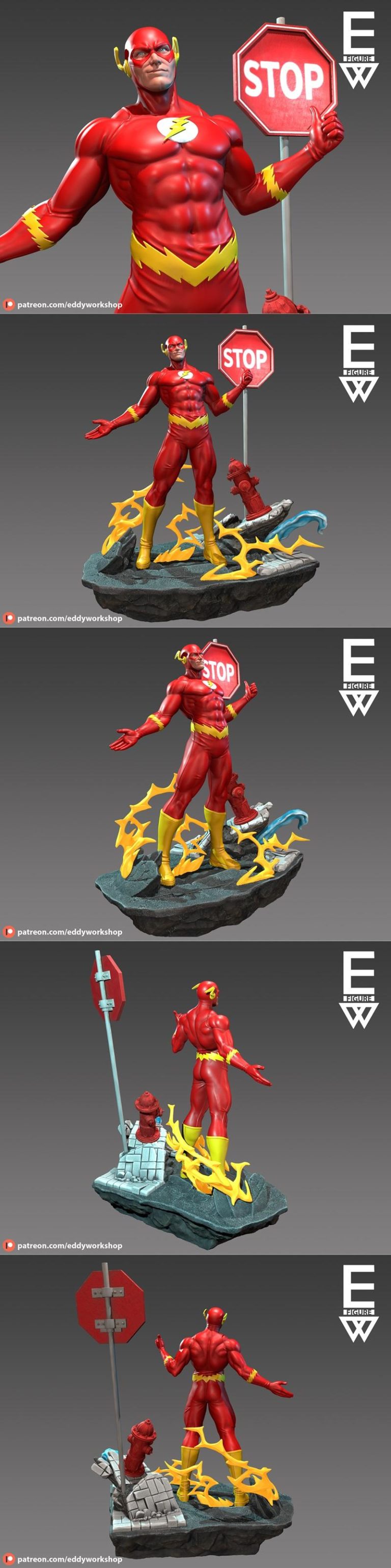 Desire FX 3d models | Eddy’s Workshop – The Flash – 3D Print Model STL