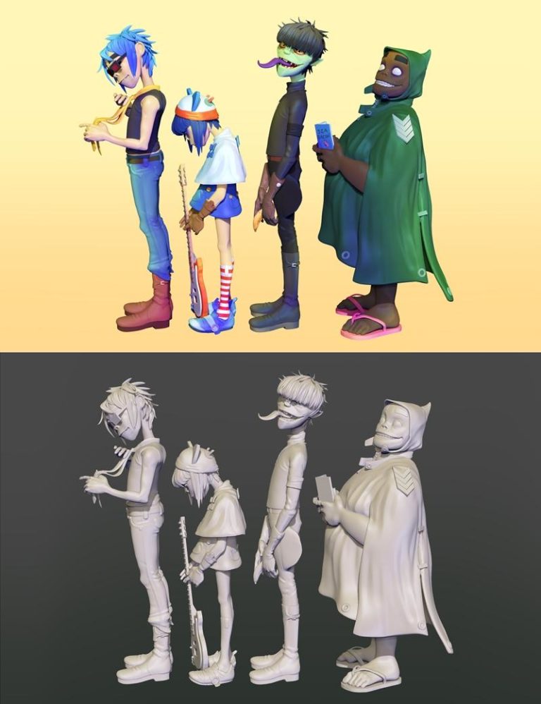 Desire FX 3d models | Gorillaz – 3D Print Model STL