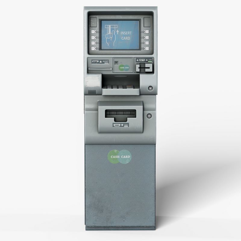 Desire FX 3d models | ATM Freestanding Low-poly 3D model