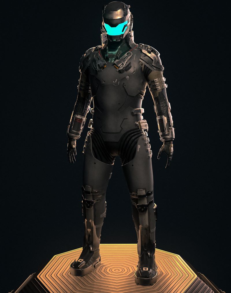 Desire FX 3d models | Dead Space Rig Low-poly 3D model