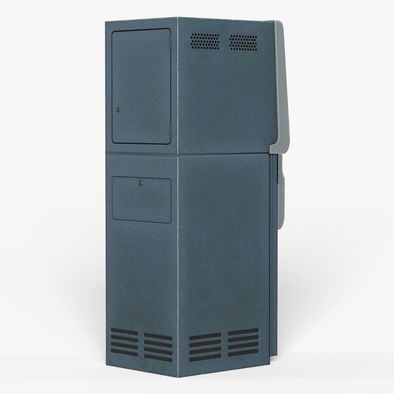 Desire FX 3d models | ATM Freestanding Low-poly 3D model