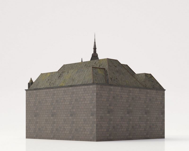 Desire FX 3d models | Bloodborne style Victorian Church Low-poly 3D model