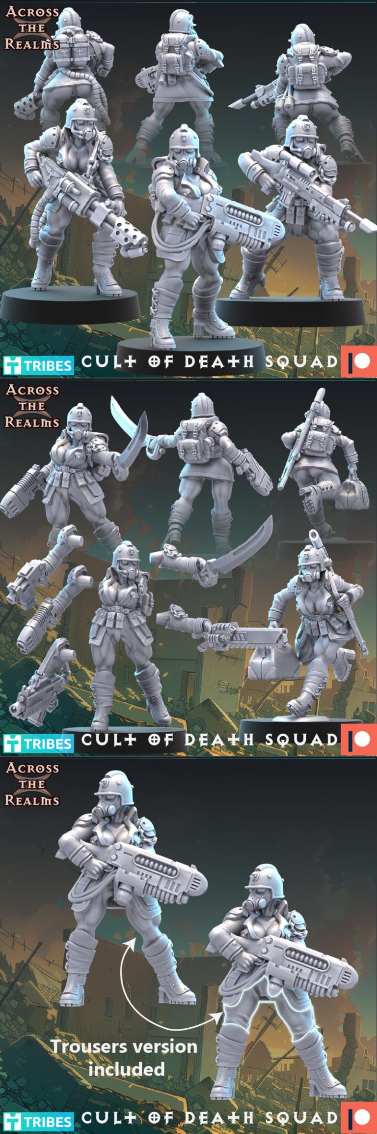Desire FX 3d models | Across the Realms – Cult of Death Squad – 3D ...
