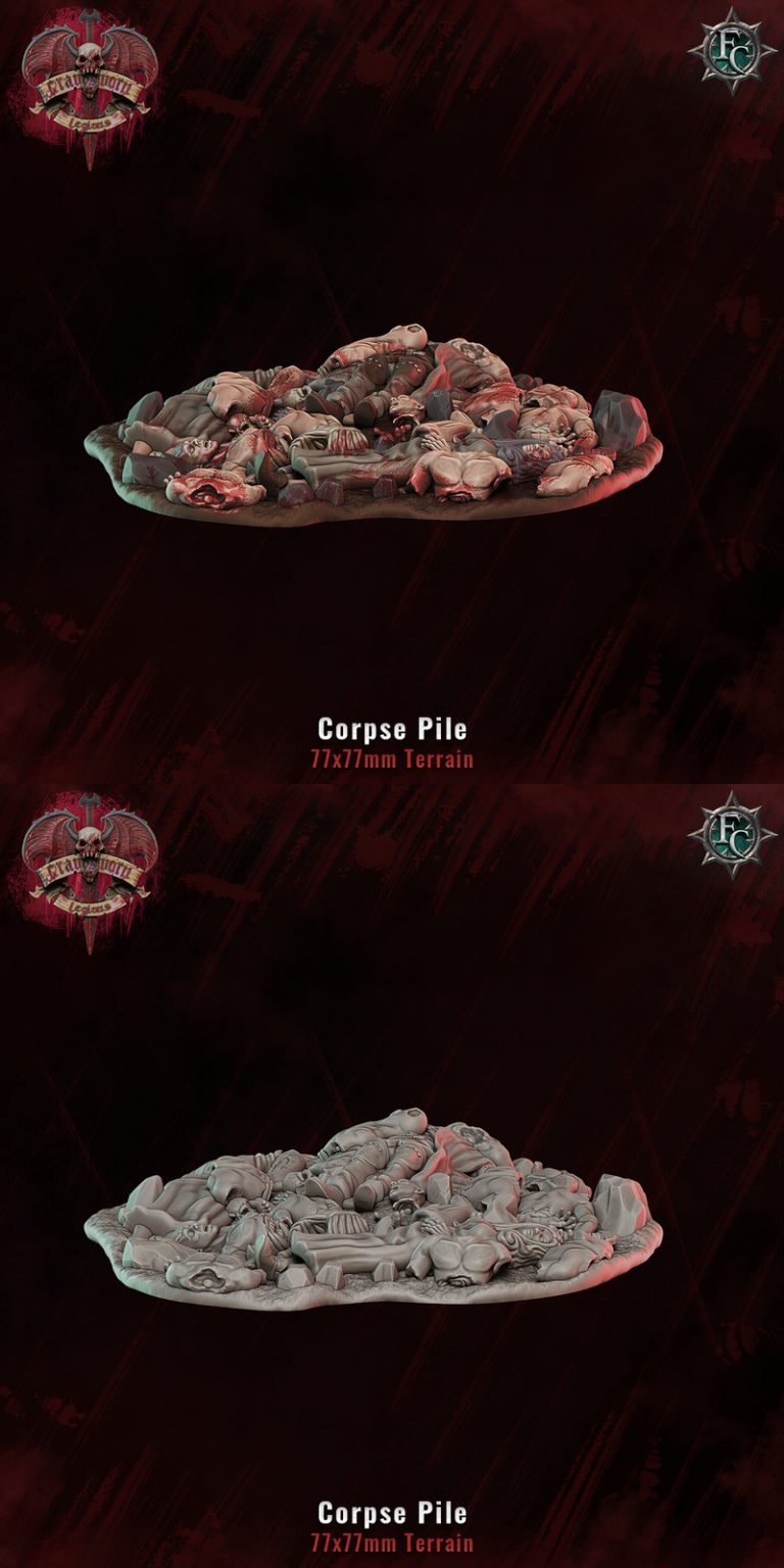 Desire FX 3d models | Corpse Pile – 3D Print Model