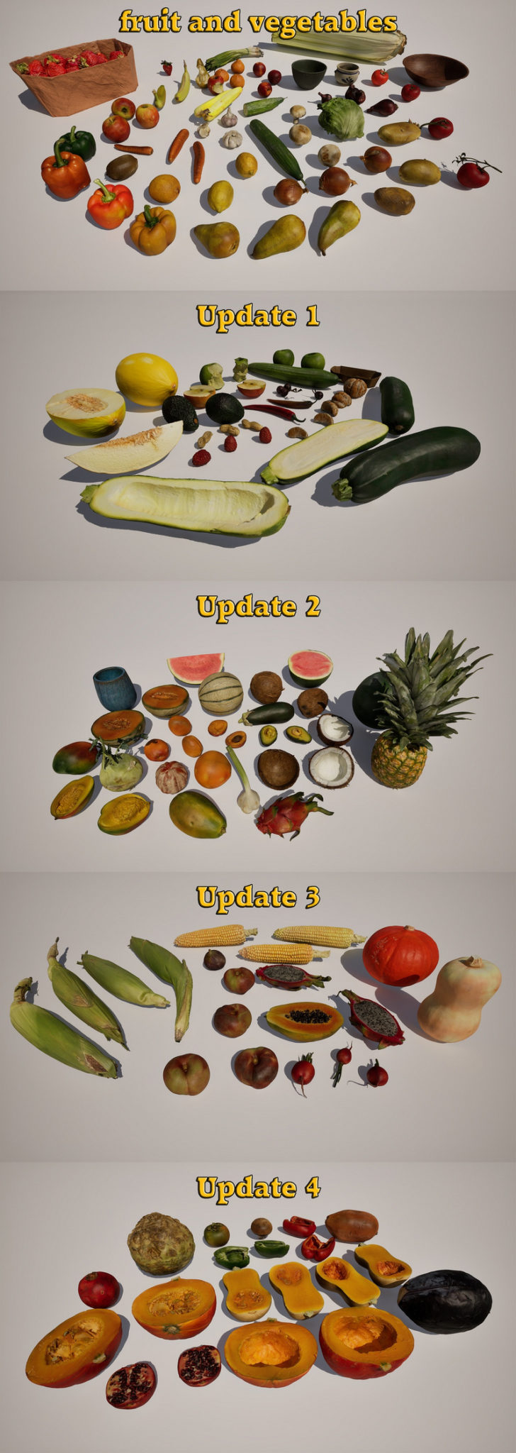 Desire FX 3d models | Fruits and Vegetables
