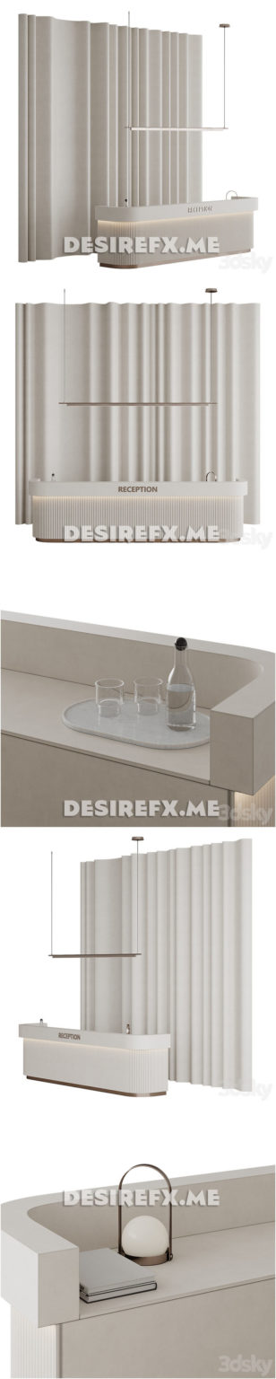 Desire FX 3d models | Reception desk 003 – 3D Model