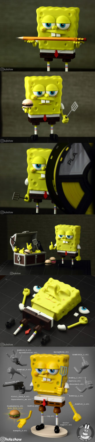 Desire FX 3d models | SpongeBob – 3D Print Model