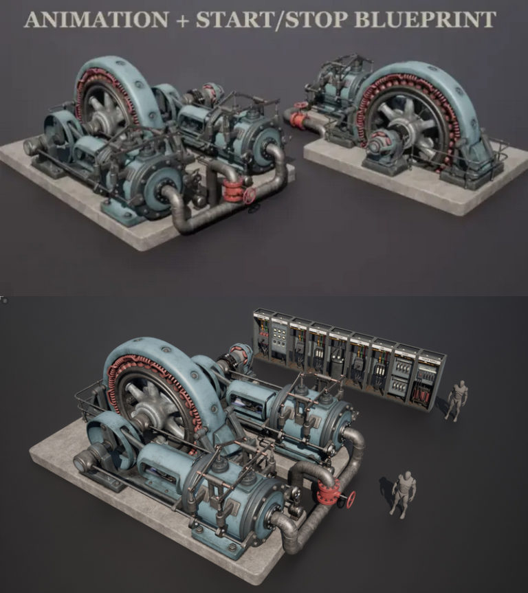 Desire FX 3d models | Steam Powered Generators