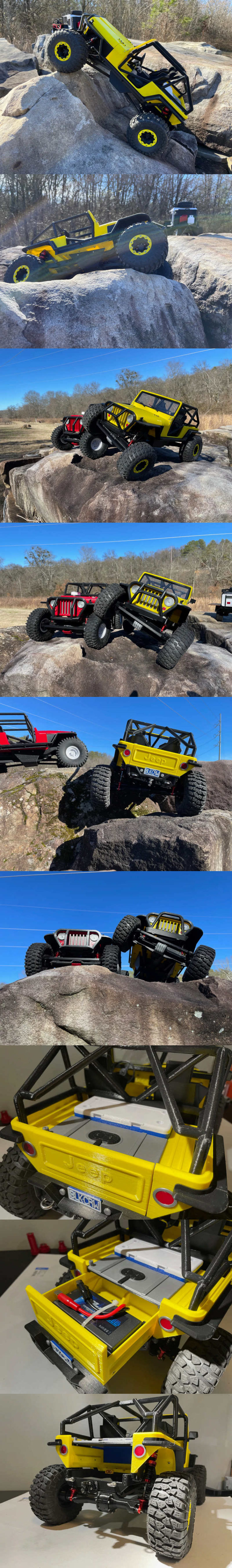 Desire FX 3d models | Thumper RC Car CJ7 Rock Crawler – 3D Print Model
