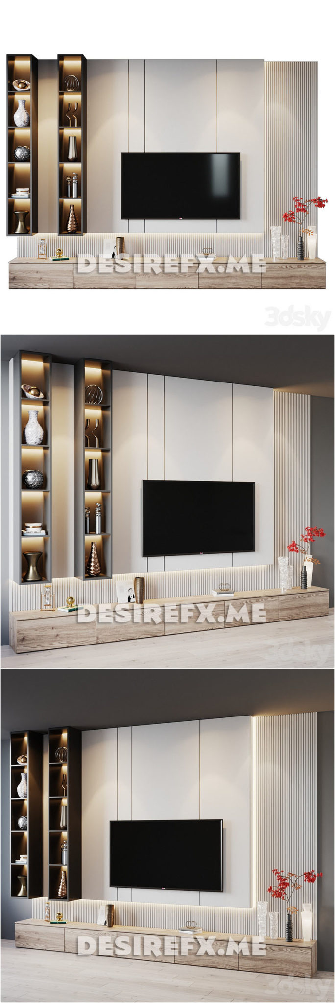 Desire FX 3d models | Tv set 203 – 3D Model
