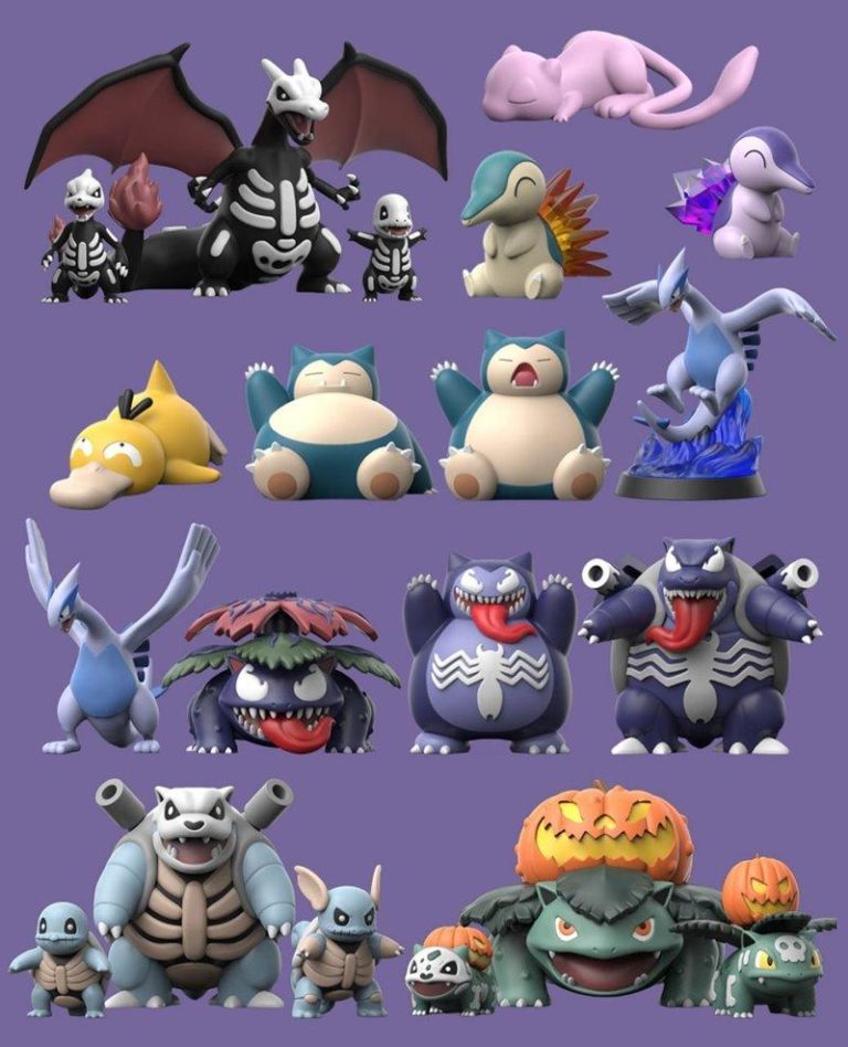Desire FX 3d models | Pokemon Pack September 2022 – 3D Print Model STL