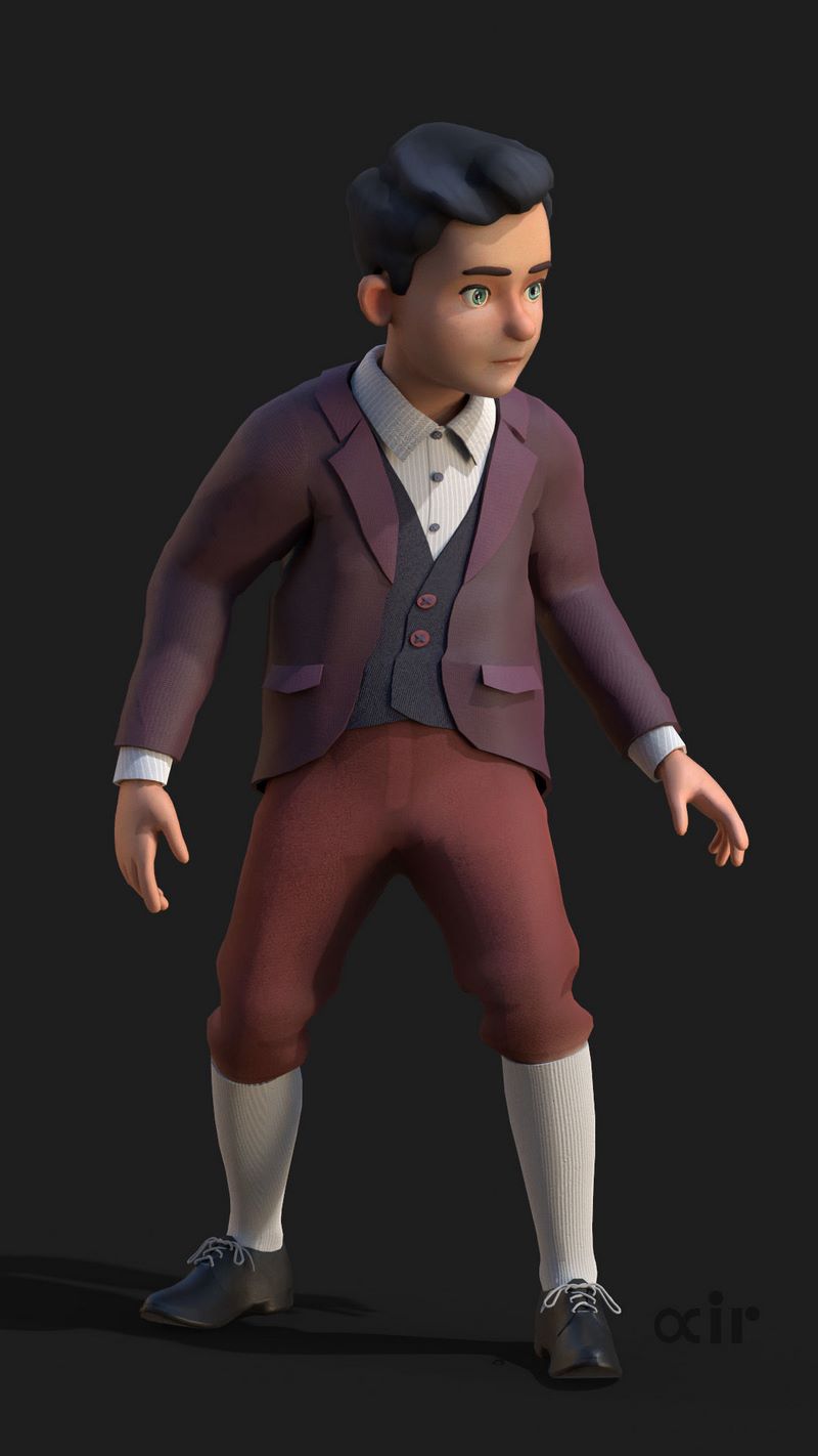 Desire FX 3d models | Stylized 3D Boy Character – Rigged and Game Ready ...