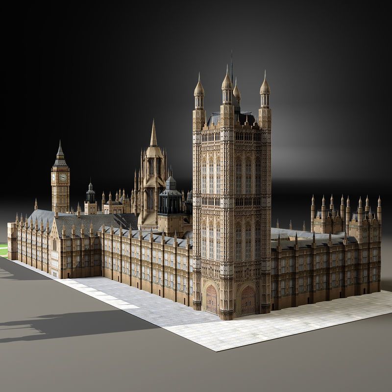 Desire FX 3d models | Palace of Westminster 3D model