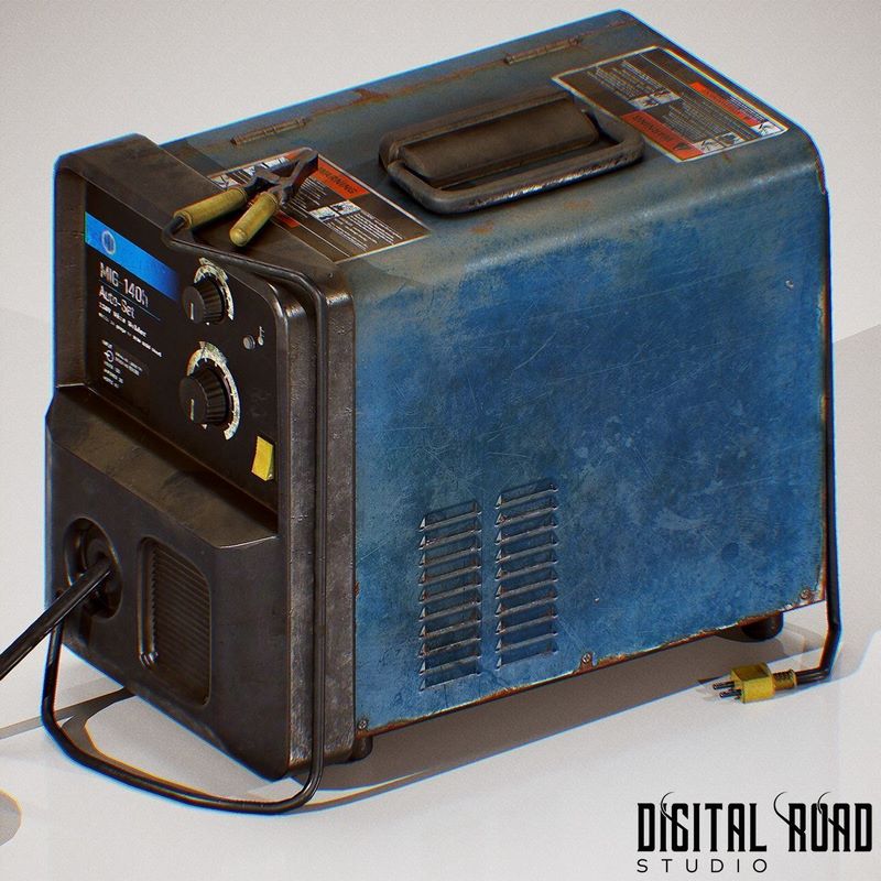 Desire FX 3d models | Welder Low-poly 3D model