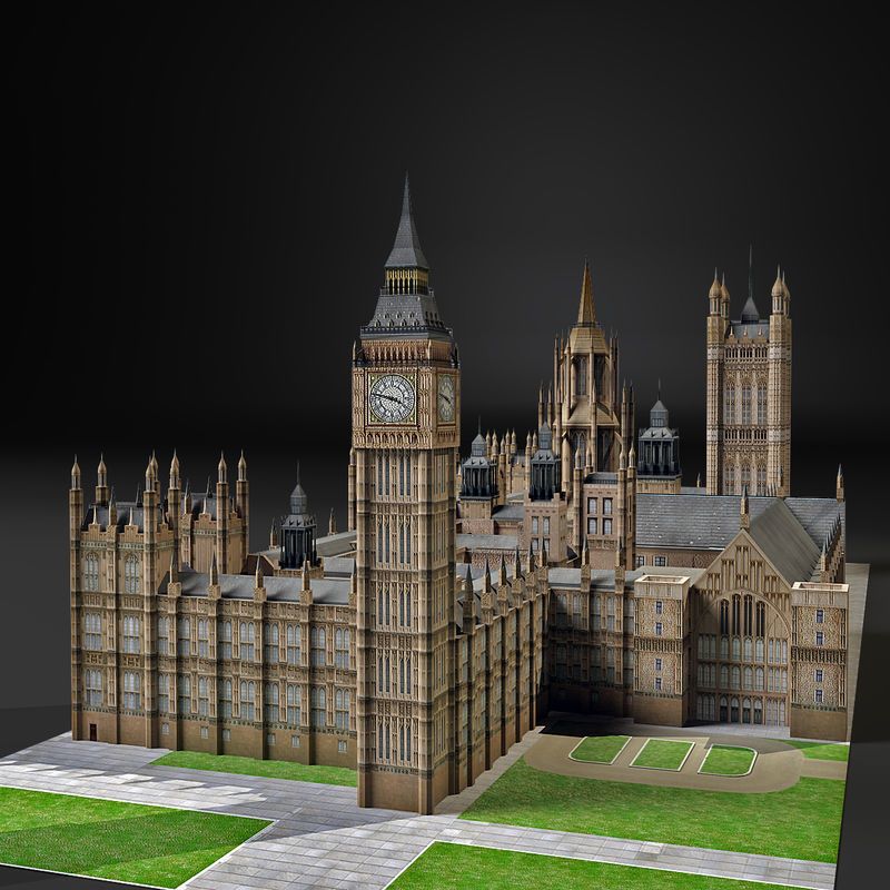 Desire FX 3d models | Palace of Westminster 3D model