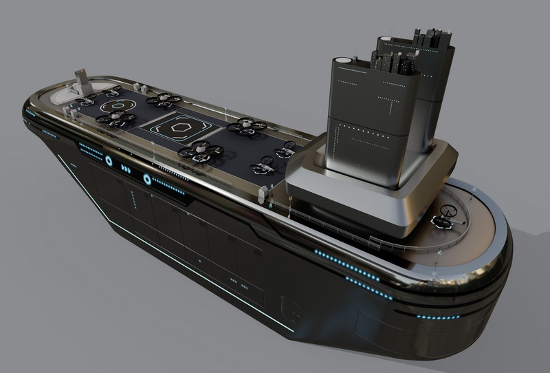 Desire FX 3d models | Hospital Ship 3D model