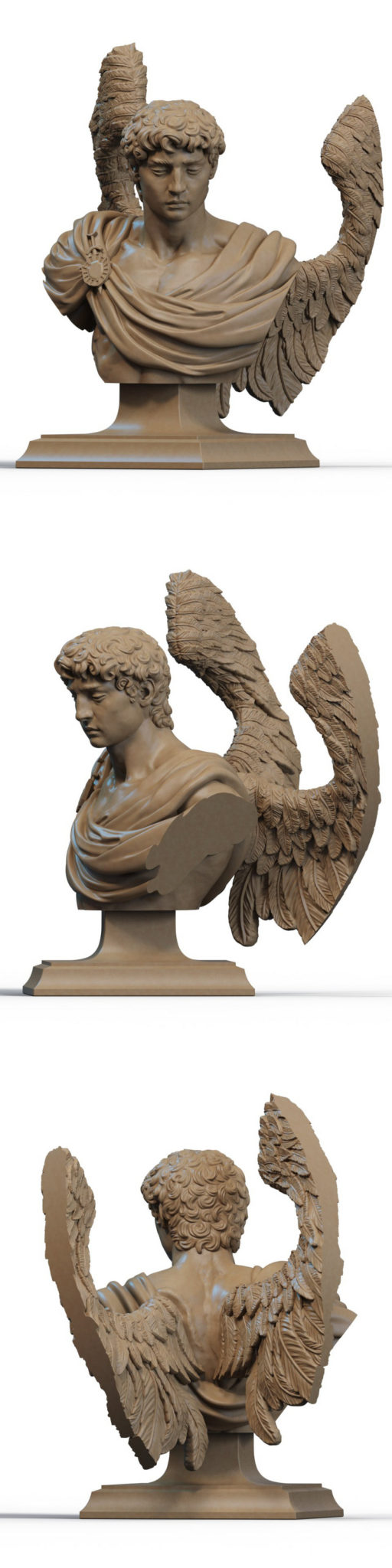 Desire FX 3d models | Archangel Bust – 3D Print Model