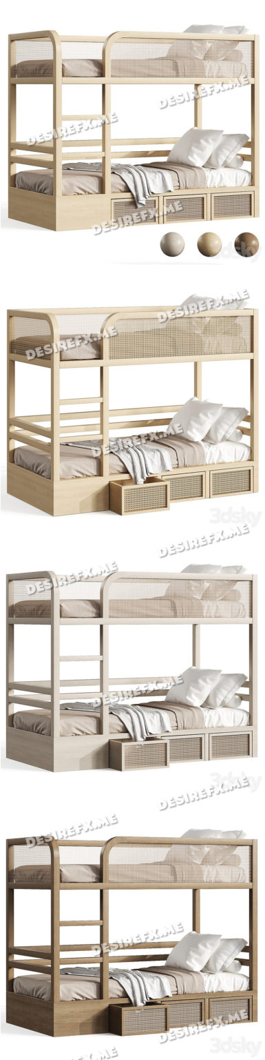 Desire FX 3d models | Bunk bed – 3D Model