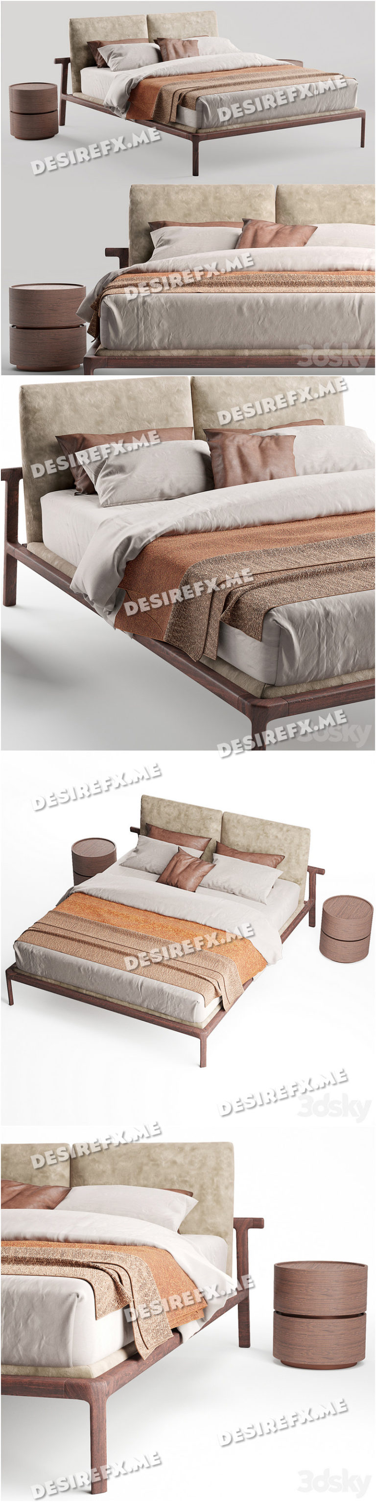 Desire FX 3d models | Fushimi pianca, bed – 3D Model