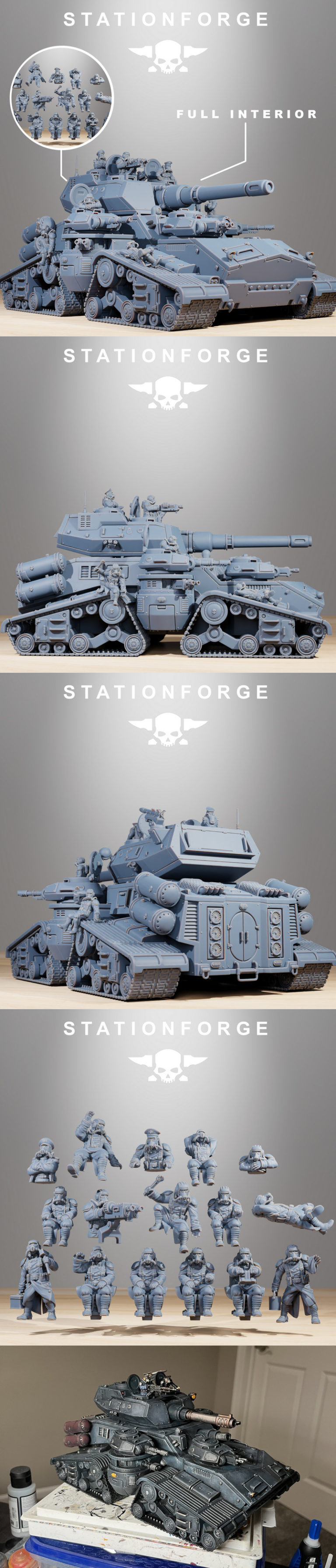 Desire FX 3d models | GrimGuard Monolith Builder Kit – 3D Print Model