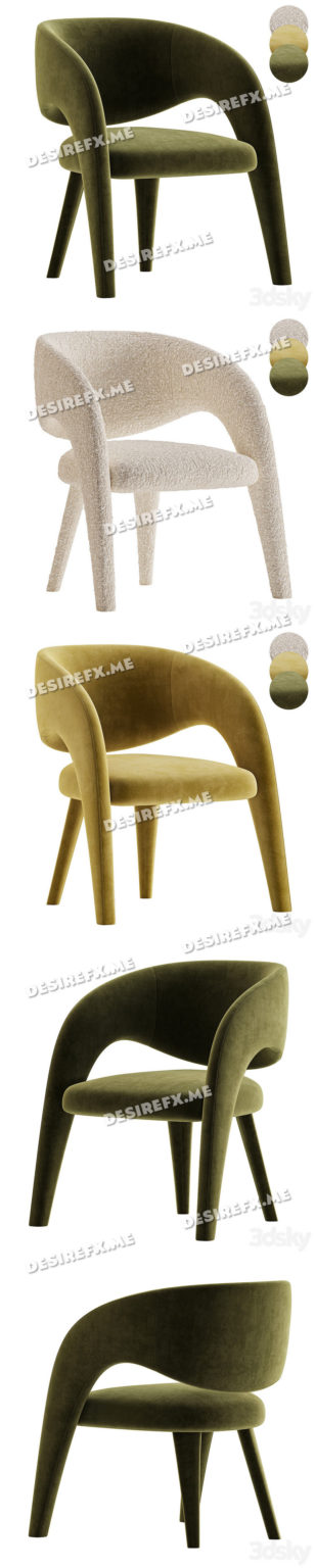 Desire FX 3d models | Modern Laurence Dining Chairs – 3D Model