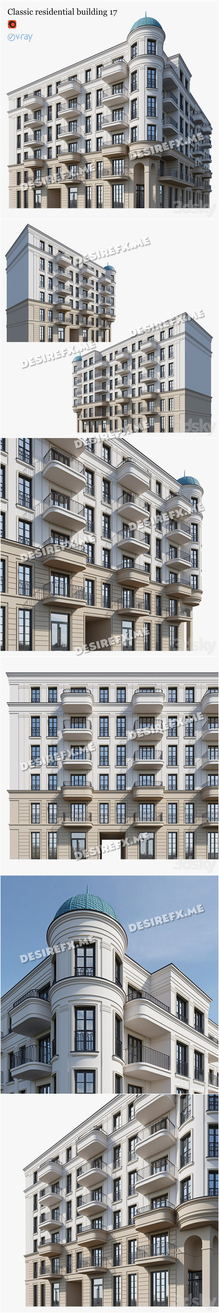 Desire FX 3d models | Residential building 17 – 3D Model