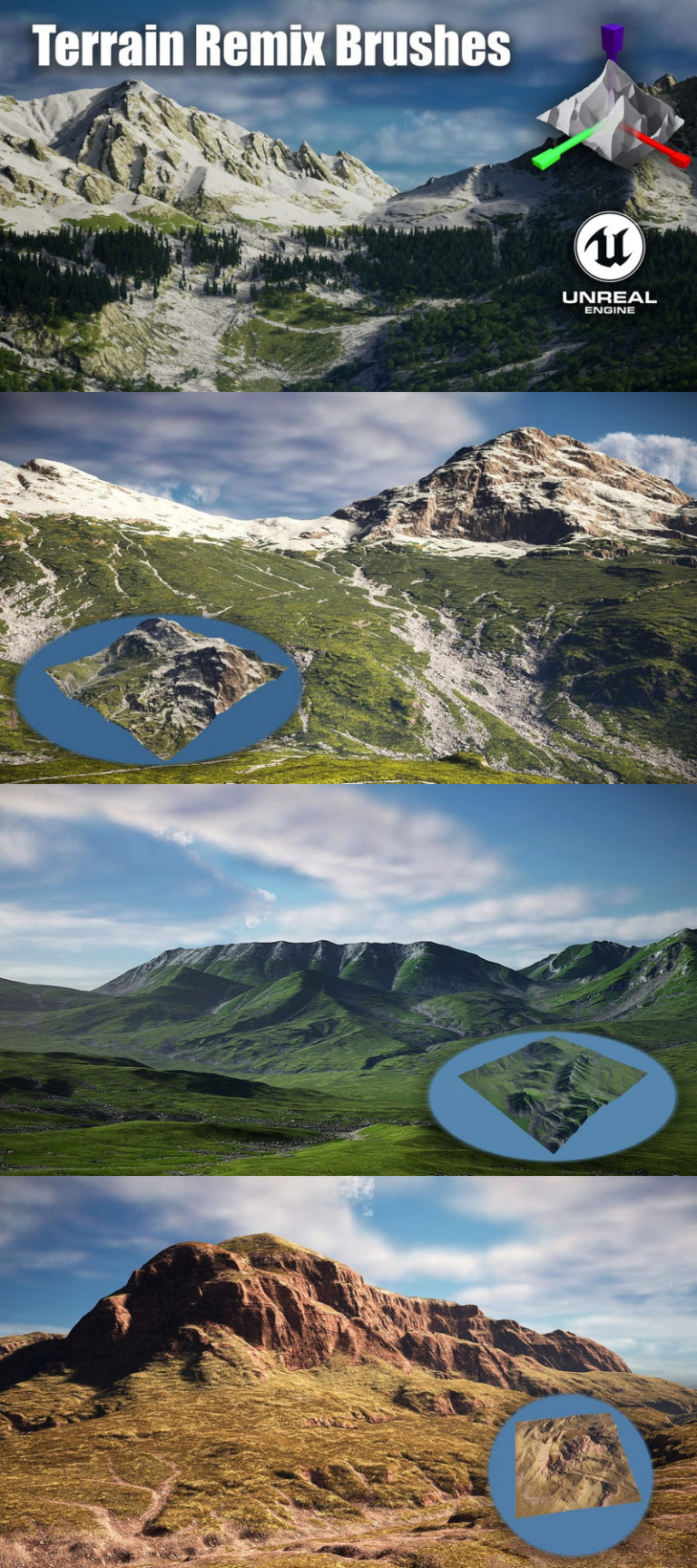 Desire FX 3d models | Terrain Remix Brushes