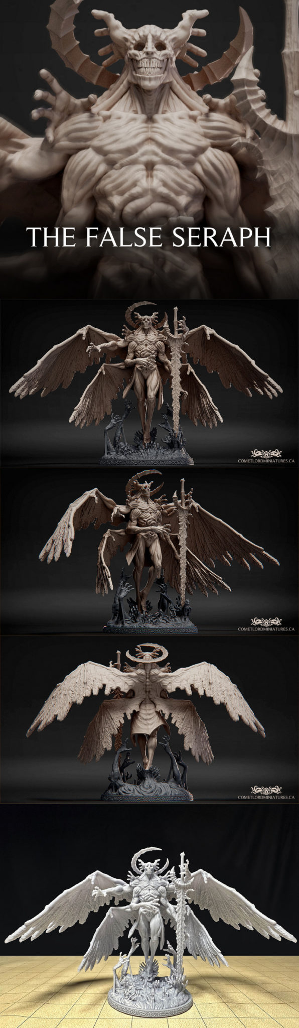 Desire FX 3d models | The False Seraph – 3D Print Model