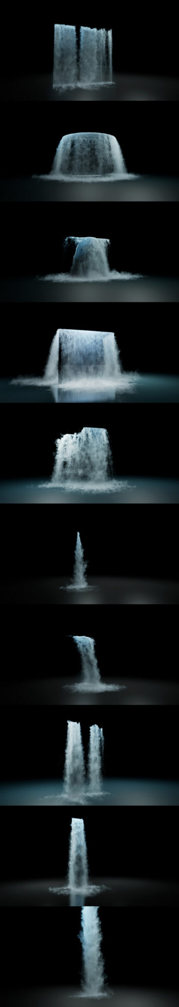 Desire FX 3d models | Waterfall 3D VDB Pack