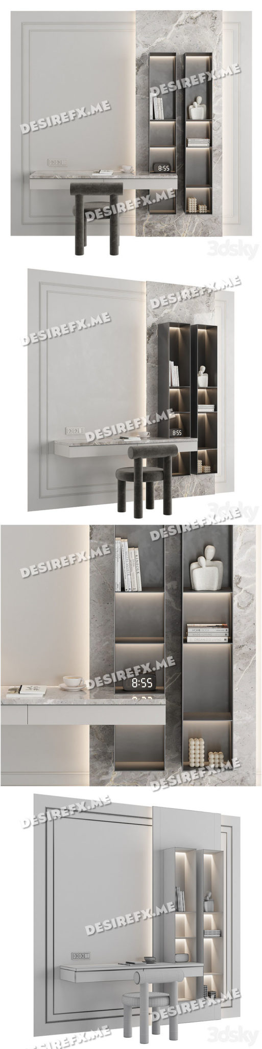 Desire FX 3d models | Workplace 005 KM – 3D Model