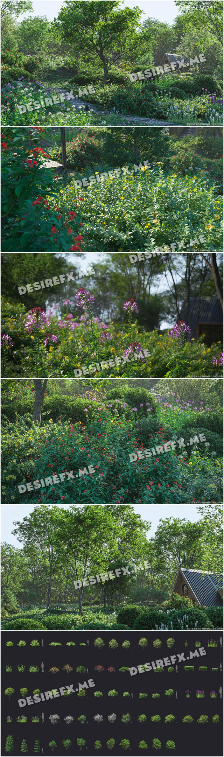 Desire FX 3d models | Maxtree – Plant Models Vol. 20