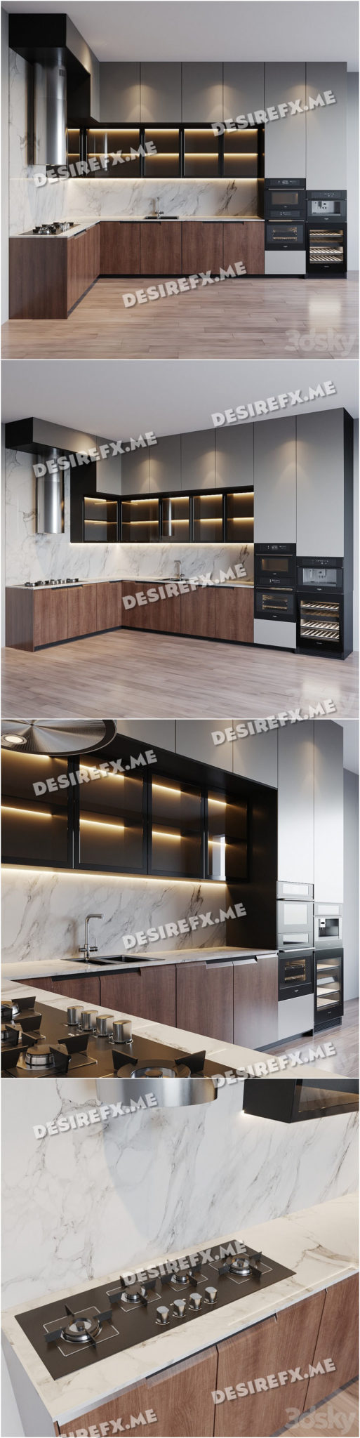 Desire FX 3d models | Kitchen modern 28 – 3D Model