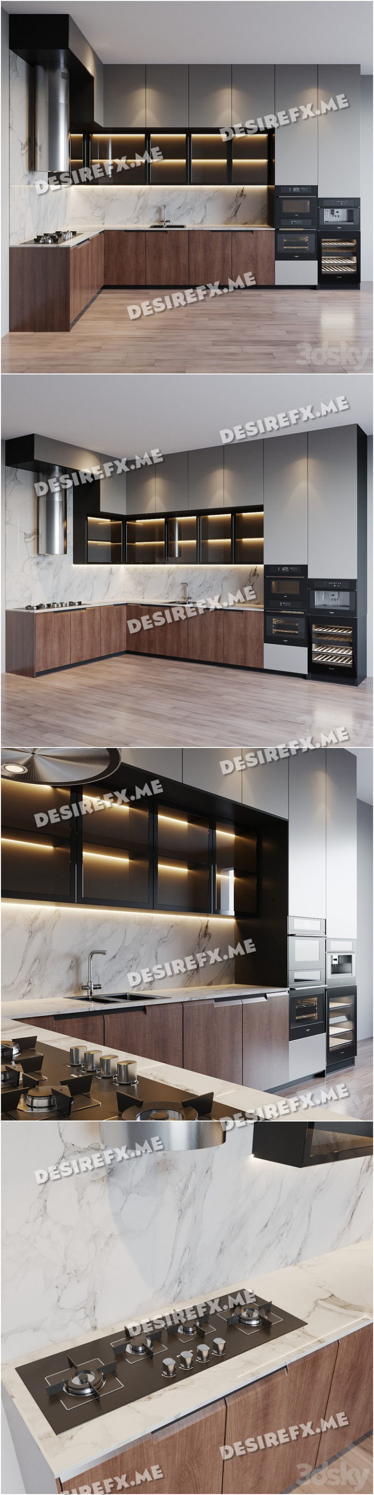 Desire FX 3d models | Kitchen modern 28 – 3D Model