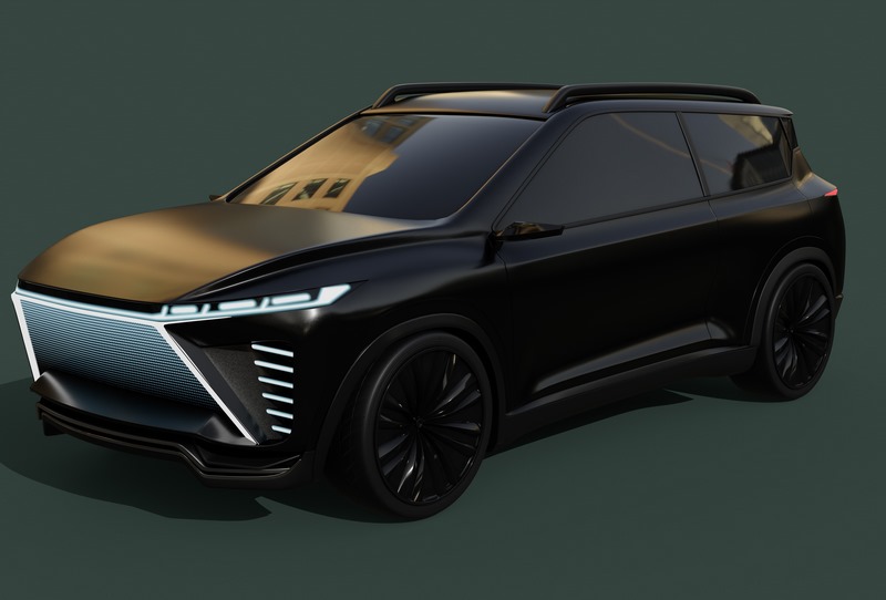 Desire FX 3d models | Crossover Car 3D model