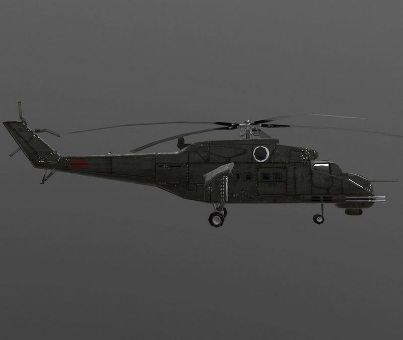 Desire FX 3d models | Mi-35 russian military helicopter – russian ...
