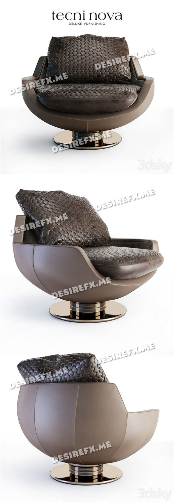Desire FX 3d models | Armchair Tecni nova from the collection of ...