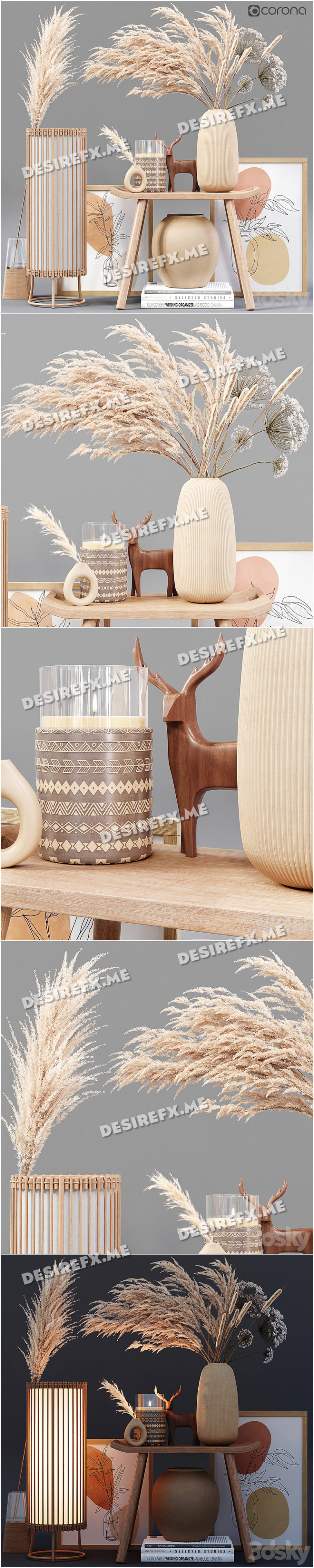 Desire FX 3d models | Decor Set 05 – 3D Model