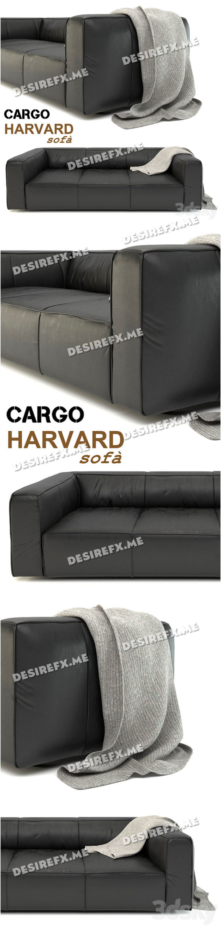 Desire FX 3d models | Harvard sofa – 3D Model