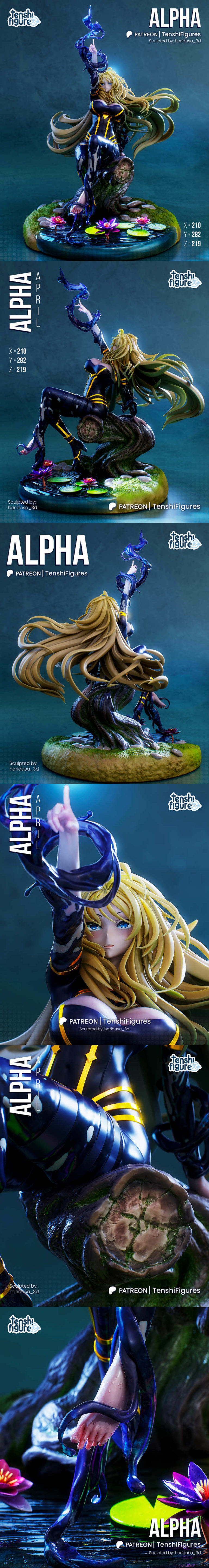 Desire FX 3d models | Tenshi Figures – The Eminence In Shadow – Alpha ...