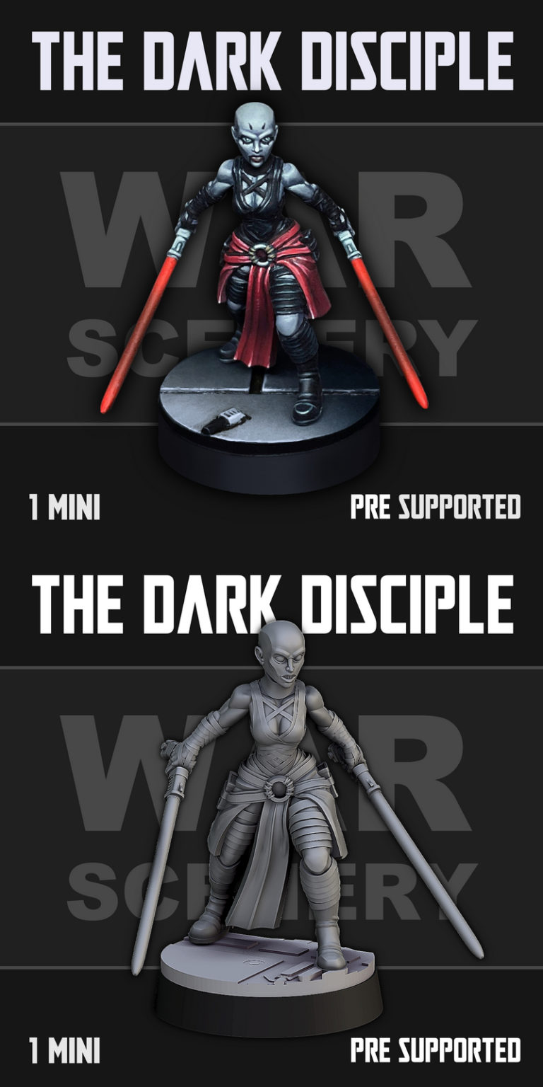 Desire FX 3d models | The Dark Disciple – 3D Print Model