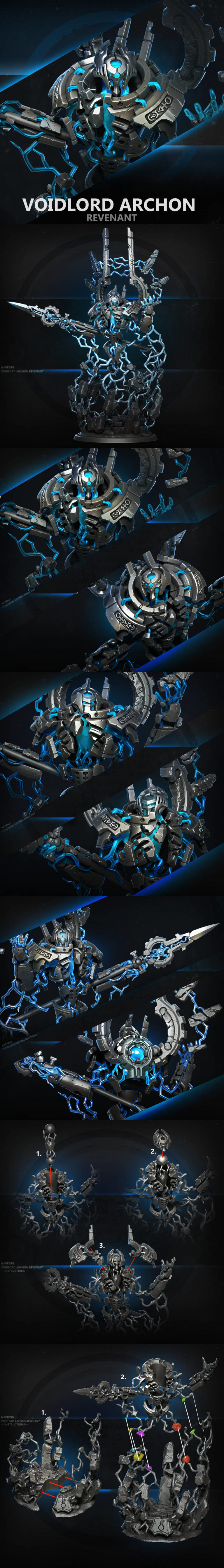 Desire FX 3d models | Voidlord Archon Revenant – 3D Print Model