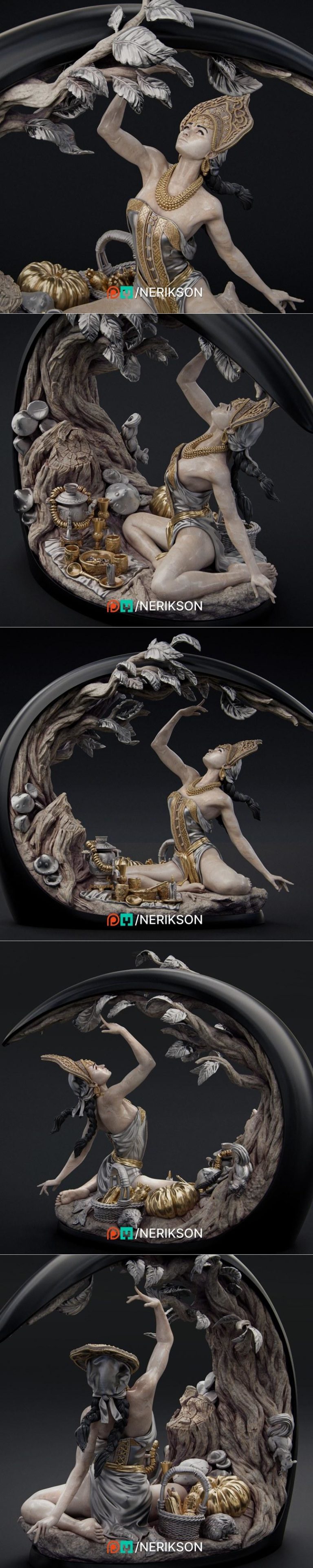 Desire FX 3d models | Nerikson – Four Seasons – Autumn – 3D Print Model STL