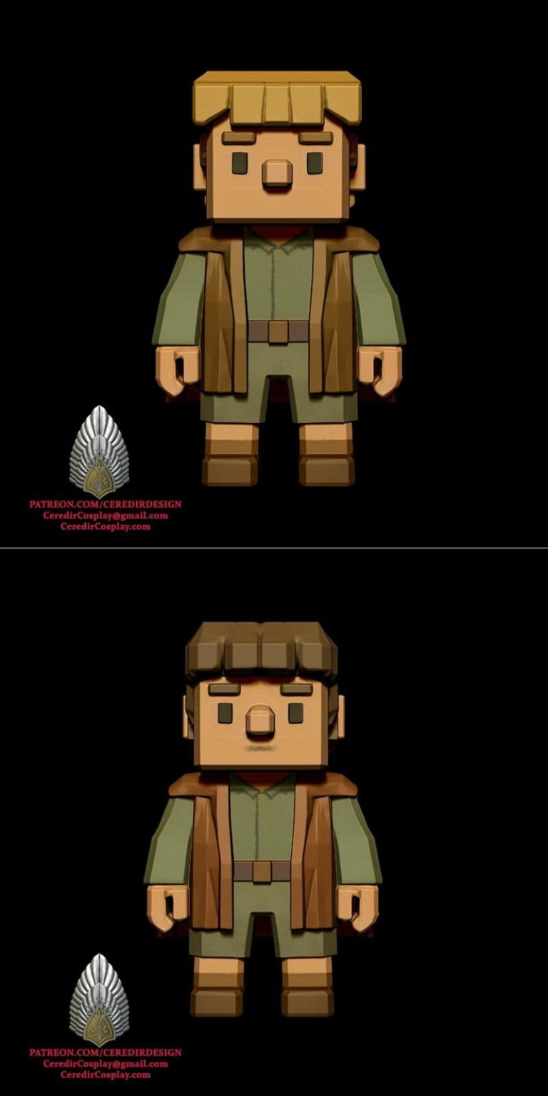 Desire FX 3d models | Sam In Minecraft and Frodo In Minecraft – 3D ...