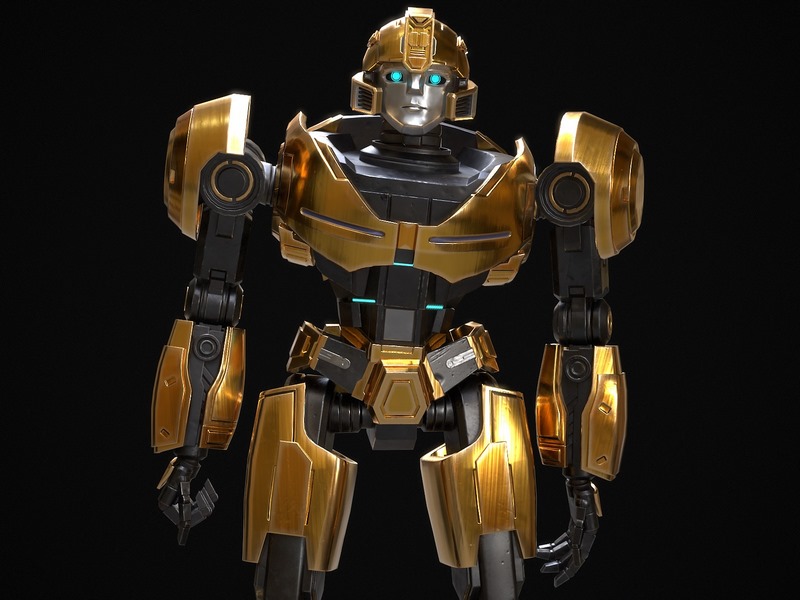 Desire FX 3d models | Bumblebee Low-poly 3D model